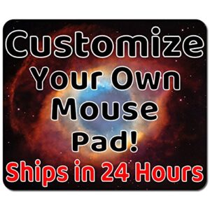 personalized mouse pad – add pictures, text, logo or art design and make your own customized mousepad. each custom mouse mat comes in a colorful gift bag. personalized your gaming mousepad