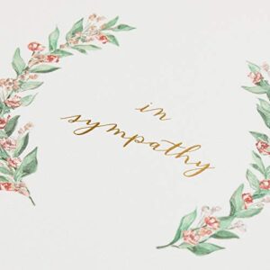 Papyrus Sympathy Card (Wishes of Peace)