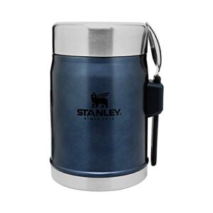 stanley the legendary food jar + spork 14oz nightfall