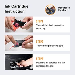 myCartridge PHOEVER Compatible Ink Cartridge Replacement for Canon 245XL 246XL for Canon Pixma MX490 MX492 MG2522 MG2520 TS3122 MG3020 IP2820 Printer Ink Cartridges (1 Black, 1 Color)