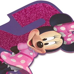 American Greetings 2nd Birthday Card for Girl (Minnie Mouse)