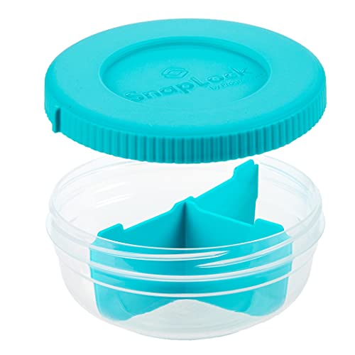 Progressive International Snaplock 3 Piece, On-The-Go, Leak-Resistant 5 Ounce Snack Container Set