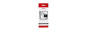 canon pfi-120bk pigment black ink tank 130ml in retail packaging