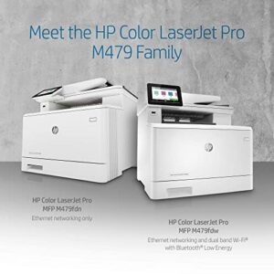 HP Color Laserjet Pro Multifunction M479fdw Wireless Laser Printer (W1A80A) (Renewed)