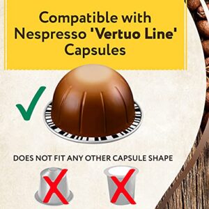 Impresa Capsule Holder Compatible With Nespresso VertuoLine Capsule Pods - Vertically or Horizontally Mounted on Walls or Under Cabinets, 14" by 11.75" (35cm x 30 cm) Holds 20