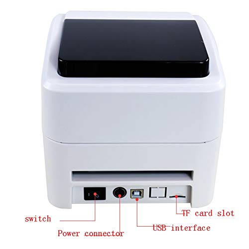 N/A 10mm Width High Print Speed 152mm/s Thermal Label Printer Thermal Barcode Thermal Shipping Label Printer Support QR Code