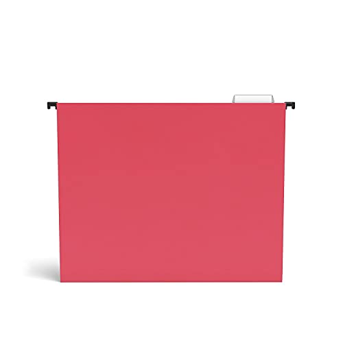 Staples 813110 Reinforced Hanging File Folders 5-Tab Letter Size Asst. Colors 25/Bx