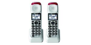 panasonic kx-tgma44w additional cordless handset for kx-tgm420w (2-pack)