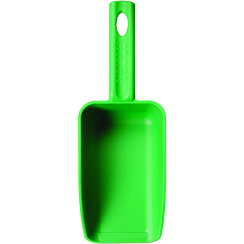 Vikan Remco 63002 Color-Coded Plastic Hand Scoop - BPA-Free Food-Safe Kitchen Utensils, Restaurant and Food Service Supplies, 16 oz, Green