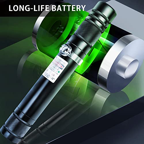 AYZUTQL Green High Power Laser Pointer Long Range Strong Beam Laser Pointer Rechargeable,Green Laser Pointer High Power Laser Pointer Pen for Pointer Laser Lazer Pointer l