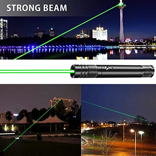 AYZUTQL Green High Power Laser Pointer Long Range Strong Beam Laser Pointer Rechargeable,Green Laser Pointer High Power Laser Pointer Pen for Pointer Laser Lazer Pointer l