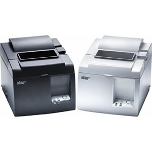 star micronics 39464510 model tsp143iiu wht us eco thermal printer, cutter, usb, with internal power supply, white