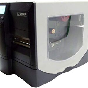 Zebra ZM400-3001-0100T Direct Thermal/Thermal Transfer Desktop Label Printer, 300 DPI, 4.09" Print Width, 8"/sec Print Speed, With Ethernet Connection (Renewed)