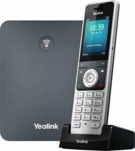 yealink w76p – ip dect phone bundle w56h with w70 base