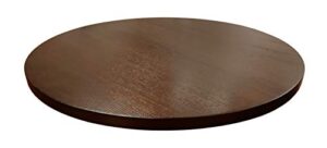 crown mark 2721-lzssn 21″ ferrara lazy susan, 21 inch round, espresso