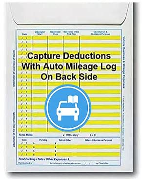 Receipts Organizer & Expense Envelopes. Receipt Organizer Envelopes That Record Business Expenses, Store Receipts and Log Auto Mileage. Organizes Receipts. Saves Taxes. 12/Pack. by PocketCPA.