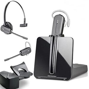 plantronics-cs540 convertible wireless headset with hl10 handset lifter (renewed)