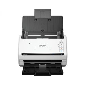 epson ds-575w ii wireless color duplex document scanner for pc and mac with 50-page auto document feeder (adf), twain and isis drivers, epson smart panel mobile app