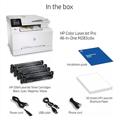 HP Laserjet Pro MFP M283cdw Laser Printer