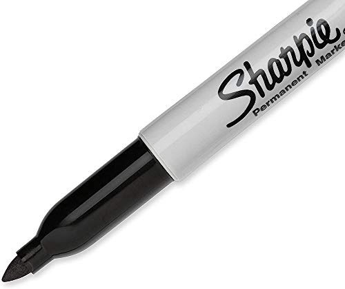 Sharpie 30001 Fine Point Permanent Marker Black Dozen