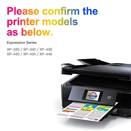 288XL Ink Cartridges with Latest Chip Replacement for Epson 288 Ink Cartridges Combo Pack High Yield to use with XP-440 XP-330 XP-340 XP-430 XP-446 XP-434 Printer (4 Pack)