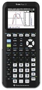 texas instruments ti-84 plus ce color graphing calculator, black