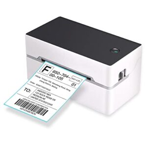 n/a highspeed desktop shipping label printer usb + bt direct thermal printer label maker sticker for shipping labels printing (color : usb and bt)