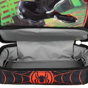 Marvel Spider-Man Comic Superhero Dual Compartment Soft Lunch Bag Box Tote Kit