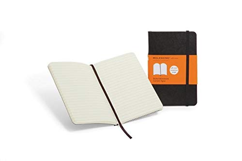 Moleskine Classic Notebook, Soft Cover, XL (7.5" x 9.5") Ruled/Lined, Black, 192 Pages