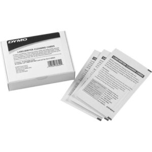 dymo cleaning card for labelwriter label printers, 10-pack (60622)