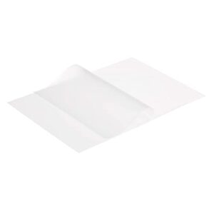 blue summit supplies 50 11 x 17 laminating sheets, clear laminator sheets for hot thermal laminating machines, transparent 5mil, 50-pack