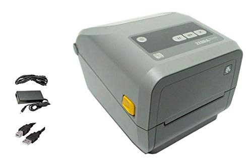 ZTech Zebra ZD420 Barcode Label Printer | Direct Thermal | 4-Inch, 203dpi, USB - WiFi - Bluetooth Interfaces, Power Cable Included (Renewed)