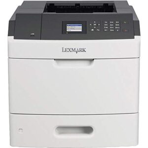 certified refurbished lexmark ms810n ms810 40g0100 4063-210 laser printer with drum & toner 90-day warranty