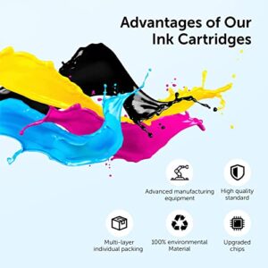 952XL High-Yield Ink Cartridge Compatible for HP 952 XL Ink Cartridges, 3 Packs (Cyan, Magenta, Yellow) Use with OfficeJet Pro 8710 8720 7720 7740 8210 8702 8715 8725 8730 8740 Printer