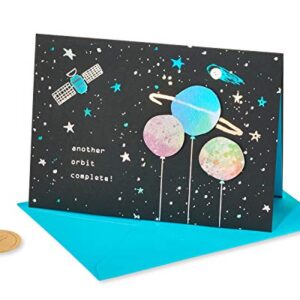 Papyrus Space Birthday Card (Journey Gets More Spectacular)