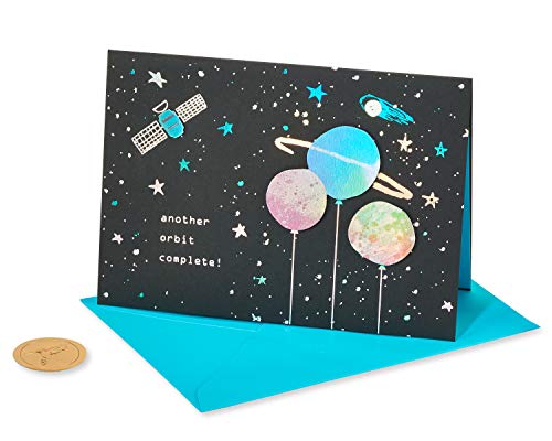 Papyrus Space Birthday Card (Journey Gets More Spectacular)