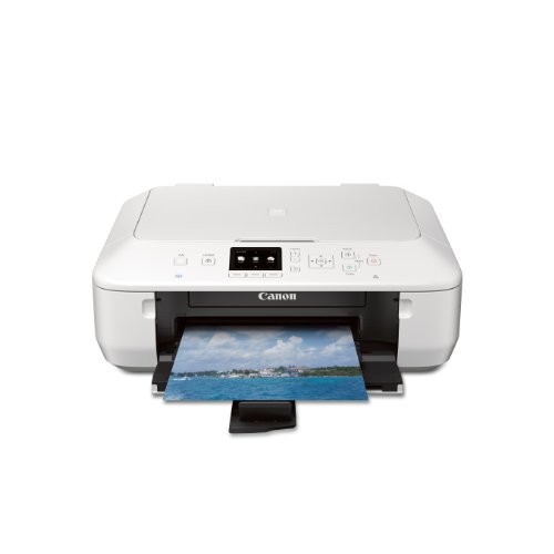 Canon PIXMA MG5520 Wireless All-In-One Color Photo Printer with Scanner, Copier and Auto Duplex Printing, White (Tablet Ready)