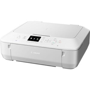 Canon PIXMA MG5520 Wireless All-In-One Color Photo Printer with Scanner, Copier and Auto Duplex Printing, White (Tablet Ready)