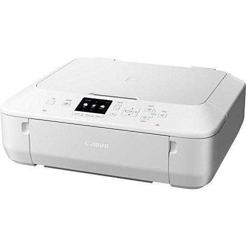 Canon PIXMA MG5520 Wireless All-In-One Color Photo Printer with Scanner, Copier and Auto Duplex Printing, White (Tablet Ready)