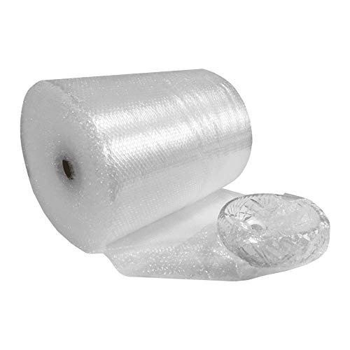 Uboxes Bubble Roll 24 Wide x 175 ft Small Bubbles 3/16 Perforated Every 12, Clear, BUBBSMA24175