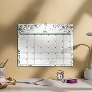 COOLENDAR 2023 Wall Calendar, Monthly Calendar 24 Months from January 2023 to December 2024, Hanging Calendar 2023 for Wall, Monthly Planner 2023-2024, 2023 Desk Calendar with Large Occasions (GRN1)