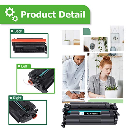 Aztech Compatible Toner Cartridge Replacement for HP 85A CE285A Toner Cartridge for HP Pro P1102w 1102w M1212nf MFP P1109w M1210 P1102w Printer Ink Cartridge (Black, 4-Pack)