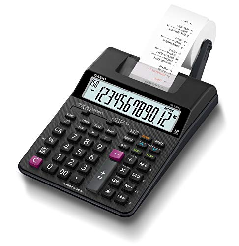 Casio HR-170RC Mini Desktop Printing Calculator, Small