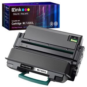 e-z ink (tm compatible toner cartridge replacement for samsung 203 203l mlt-d203l high yield to use with proxpress m3370fd m3870fw m4070fr m3320nd m3820dw m4020nd (black, 1 pack)