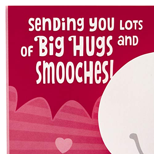 Hallmark Peanuts Musical Valentines Day Card for Kids (Snoopy Hug)