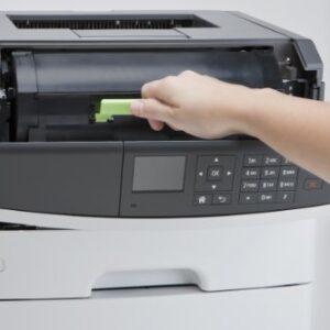 Lexmark MS510dn Compact Monochrome Laser Printer, Network Ready, Duplex Printing and Professional Features,Black/Grey