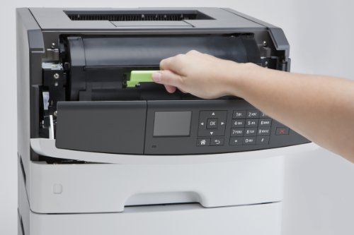 Lexmark MS510dn Compact Monochrome Laser Printer, Network Ready, Duplex Printing and Professional Features,Black/Grey