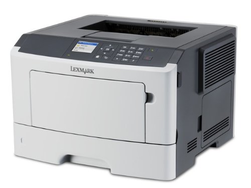 Lexmark MS510dn Compact Monochrome Laser Printer, Network Ready, Duplex Printing and Professional Features,Black/Grey