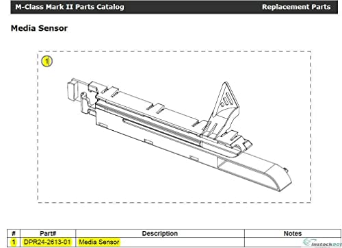 Datamax-O'Neil DPR24-2613-01 Media Sensor Assembly - Spare Part M-Class