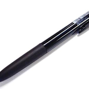 Uni-ball Signo RT1 Retractable Gel Ink Pen, Ultra Micro Point 0.28mm, Rubber Grip, Black Ink, UMN-155-28, Value Set of 5